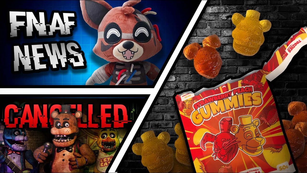 FNaF Gummies Unboxed, HUGE Movie News, NEW Plushies, Figures, and More ...