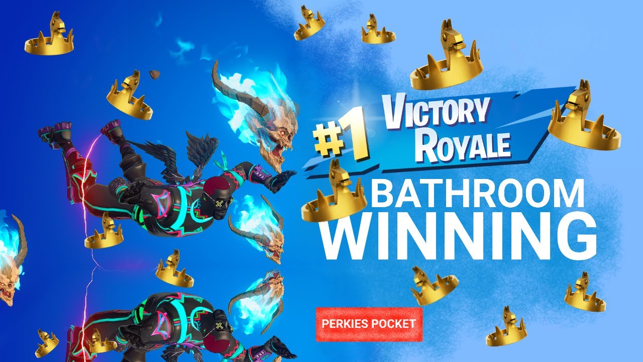 FINALLY MADE IT TO THE......BATHROOM........PERKIES POCKET..FORTNITE ...