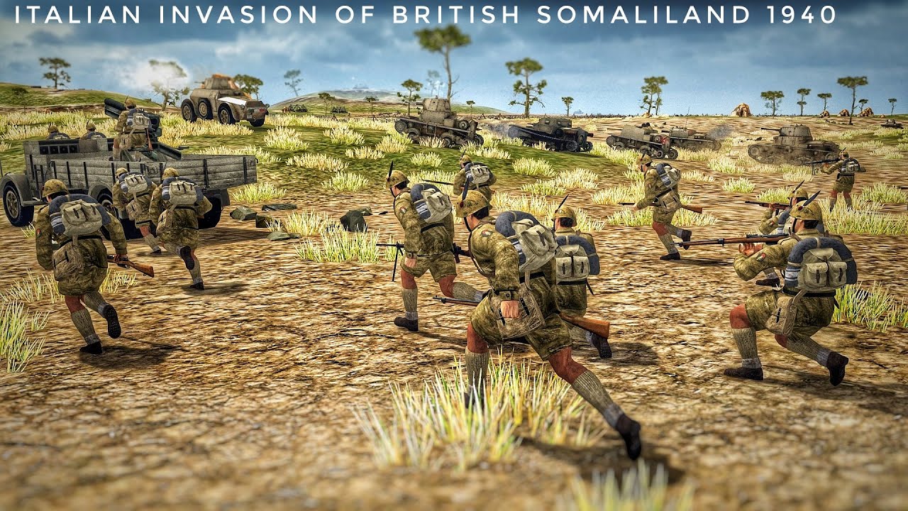 Italian invasion of British Somaliland (1940) | Call to Arms - Gates of ...