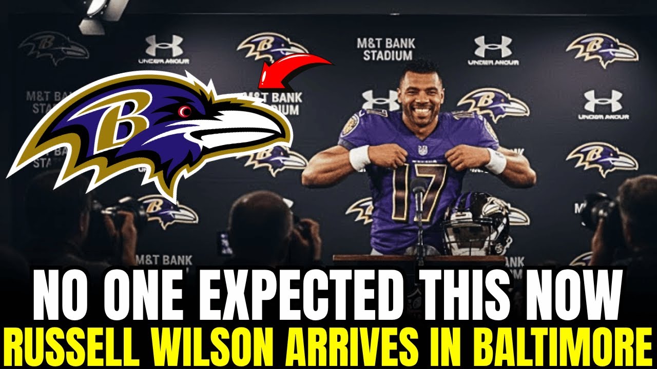 BREAKING: Russell Wilson LANDS IN BALTIMORE TO RESCUE SEASON | Ravens ...