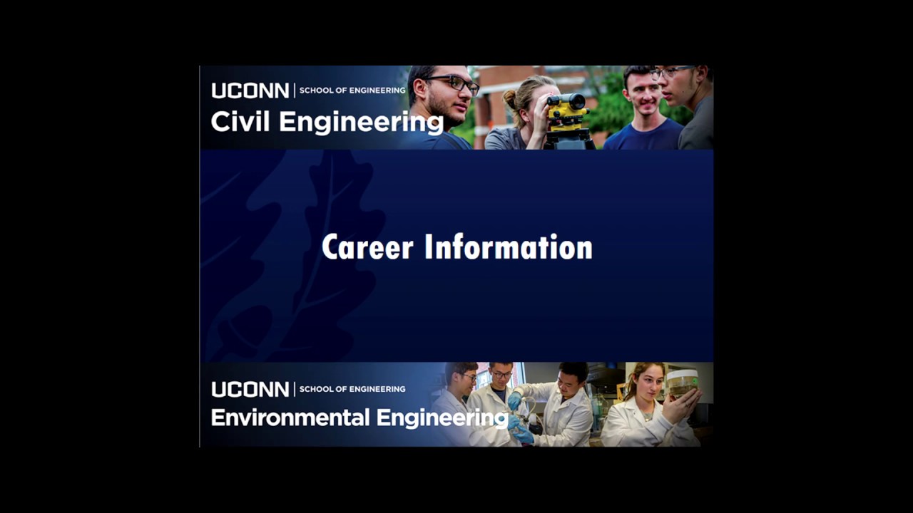 UConn CEE Virtual Open House Part 3 - Careers - YouTube