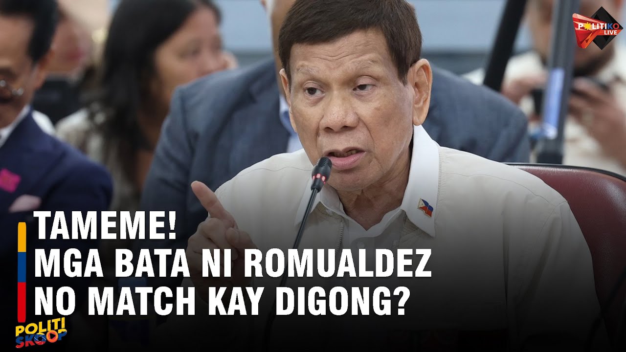 Tameme! Mga bata ni Romualdez no match kay Digong? - YouTube