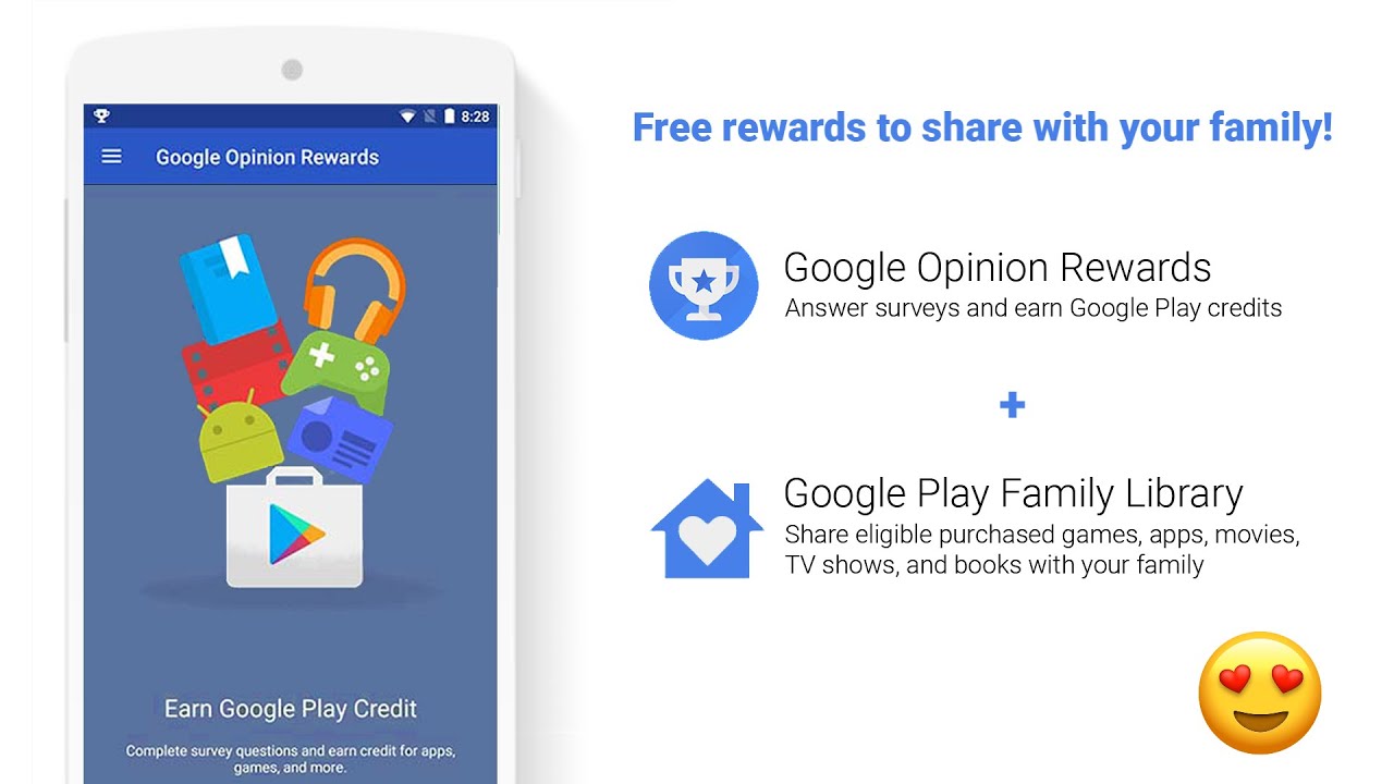 How to get free Google Play Credits and share them with your family ...