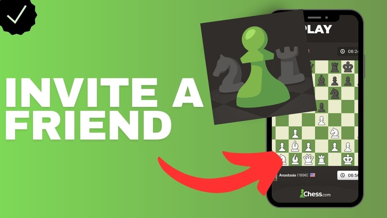 How to invite a friend to the Chess.com app? - YouTube