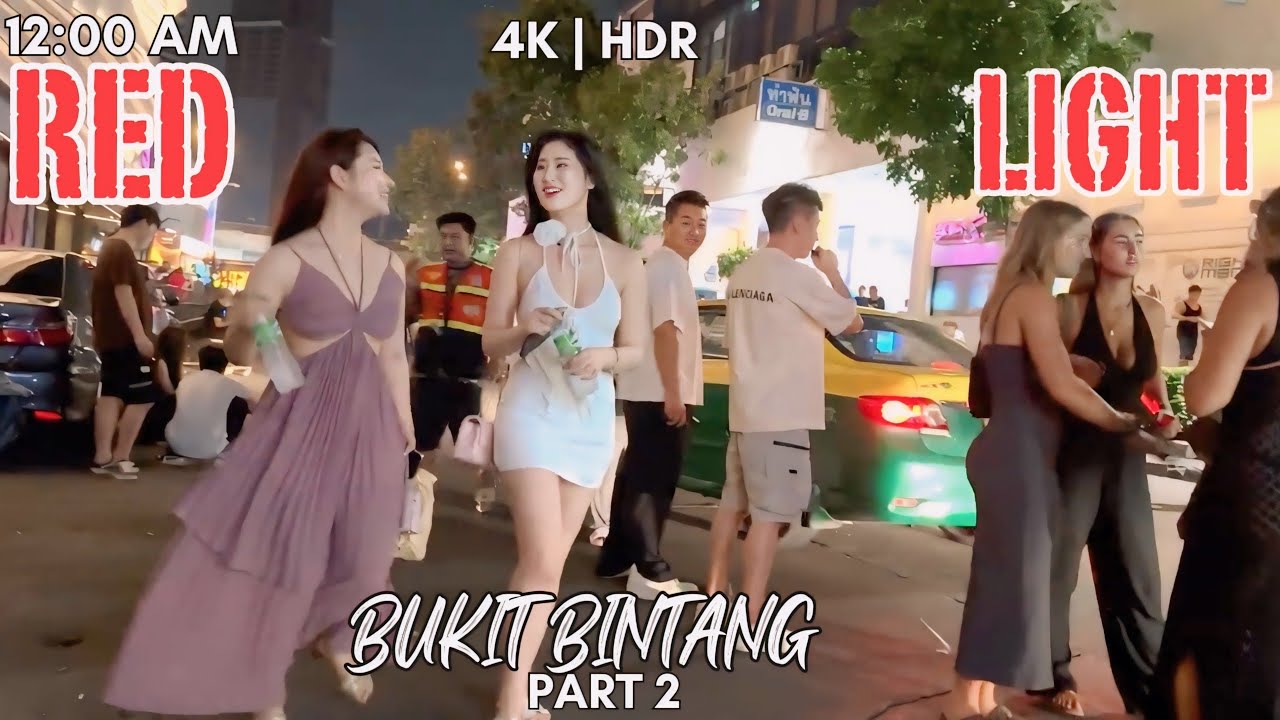Bukit Bintang Kuala Lumpur Nightlife Street Scenes! Spa Massage centre ...