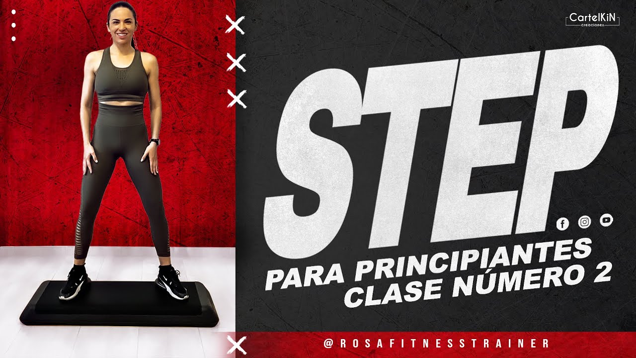 Clase de STEP para principiantes | Super Cardio | Completa 2 - YouTube
