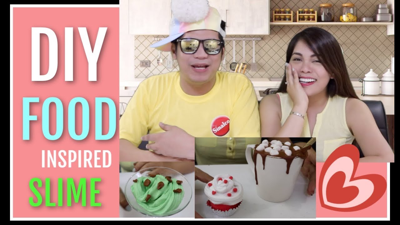 DIY FOOD INSPIRED SLIME! - YouTube