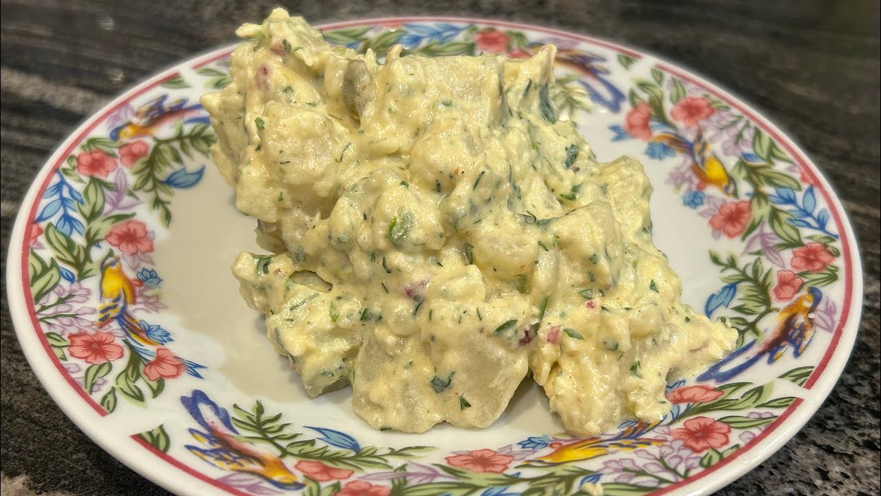 Slavic potato salad - YouTube