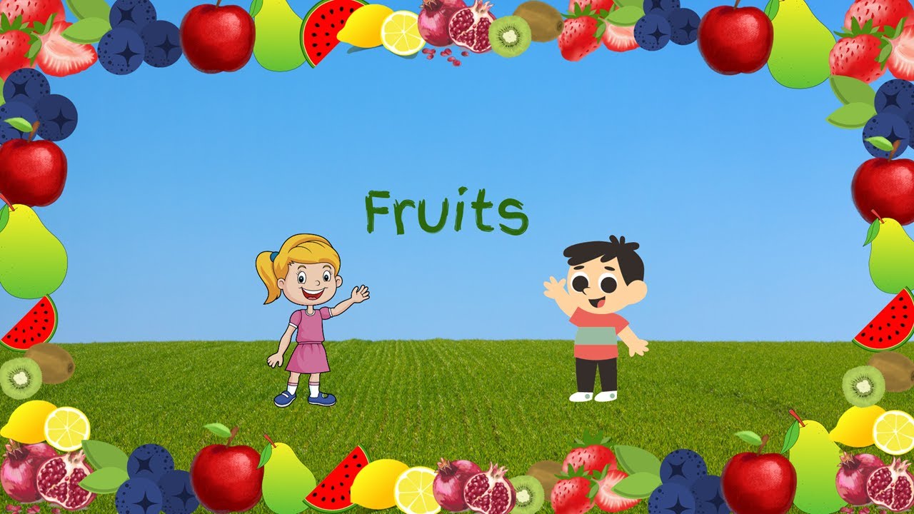 Fruits - Part 1 | Learn names of fruits | English names of Fruits ...