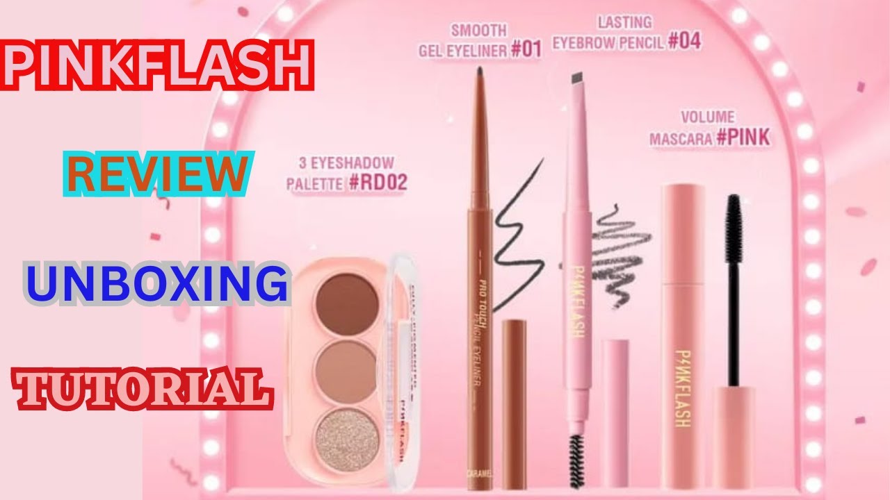 SWANLI Review Make Up Set PINKFLASH Yang Murah - MASCARA, EYELINER ...