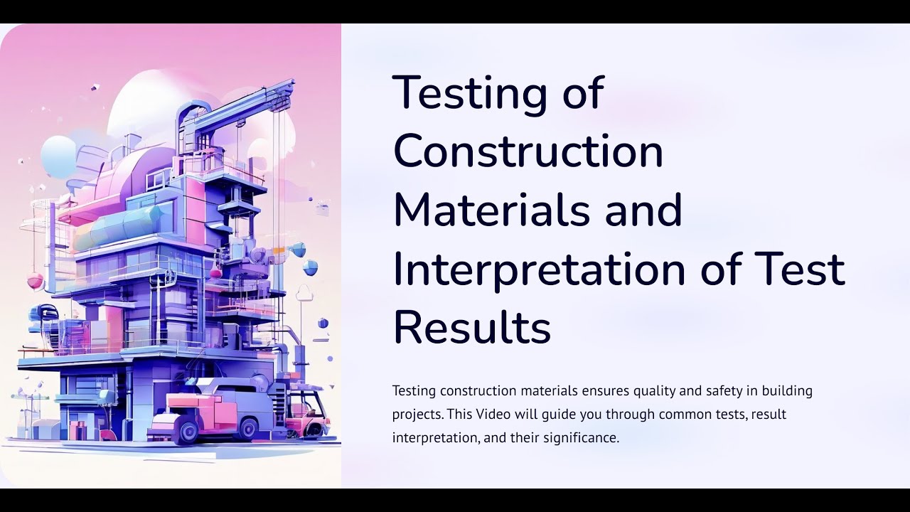 Construction Materials Testing: Interpreting Results for Quality and ...