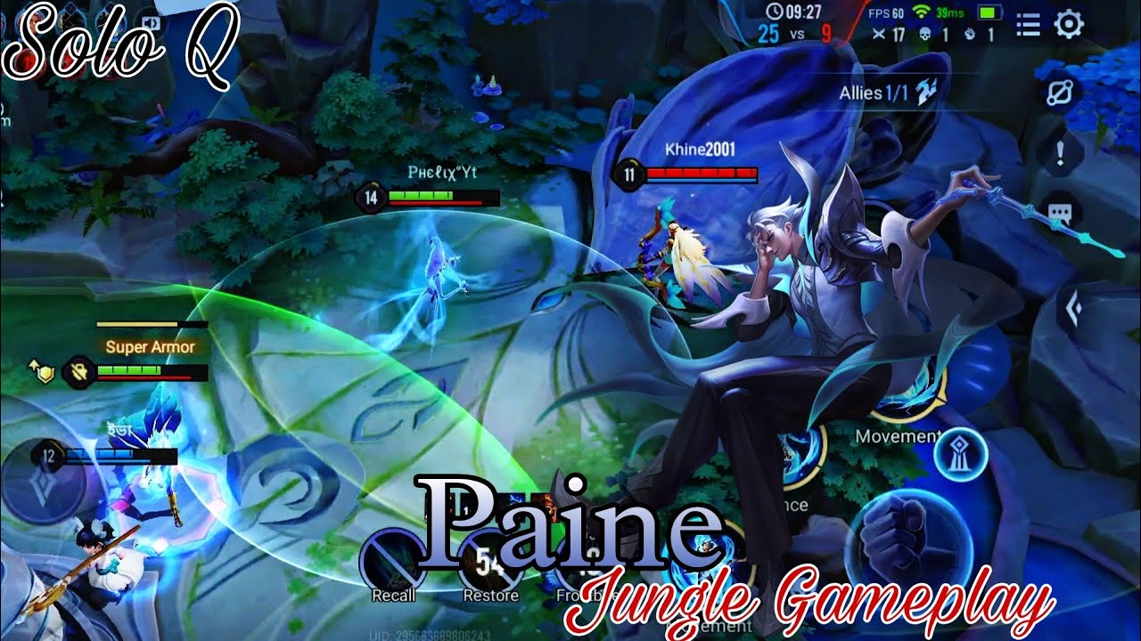 Paine Jungle | Best Build | Arcana | Enchantment | Arena Of Valor | CoT ...