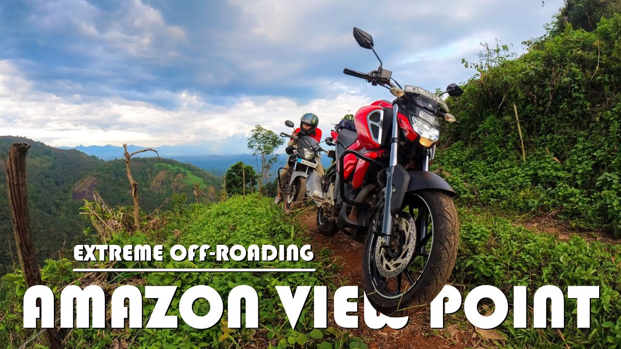 FZ V3 Off-Roading || Amazon View Point || First Time Experience - YouTube