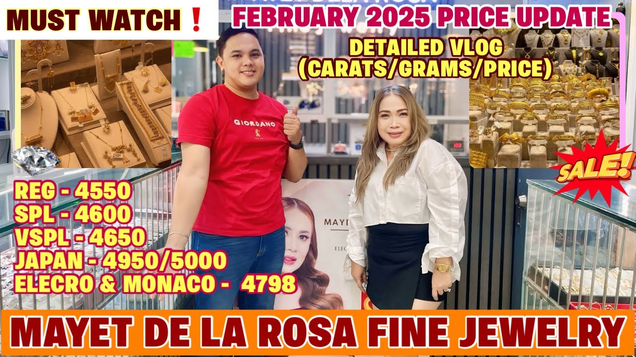 FEBRUARY 2025 Mayet De La Rosa Fine Jewelry Mura at Authentic Gold and ...