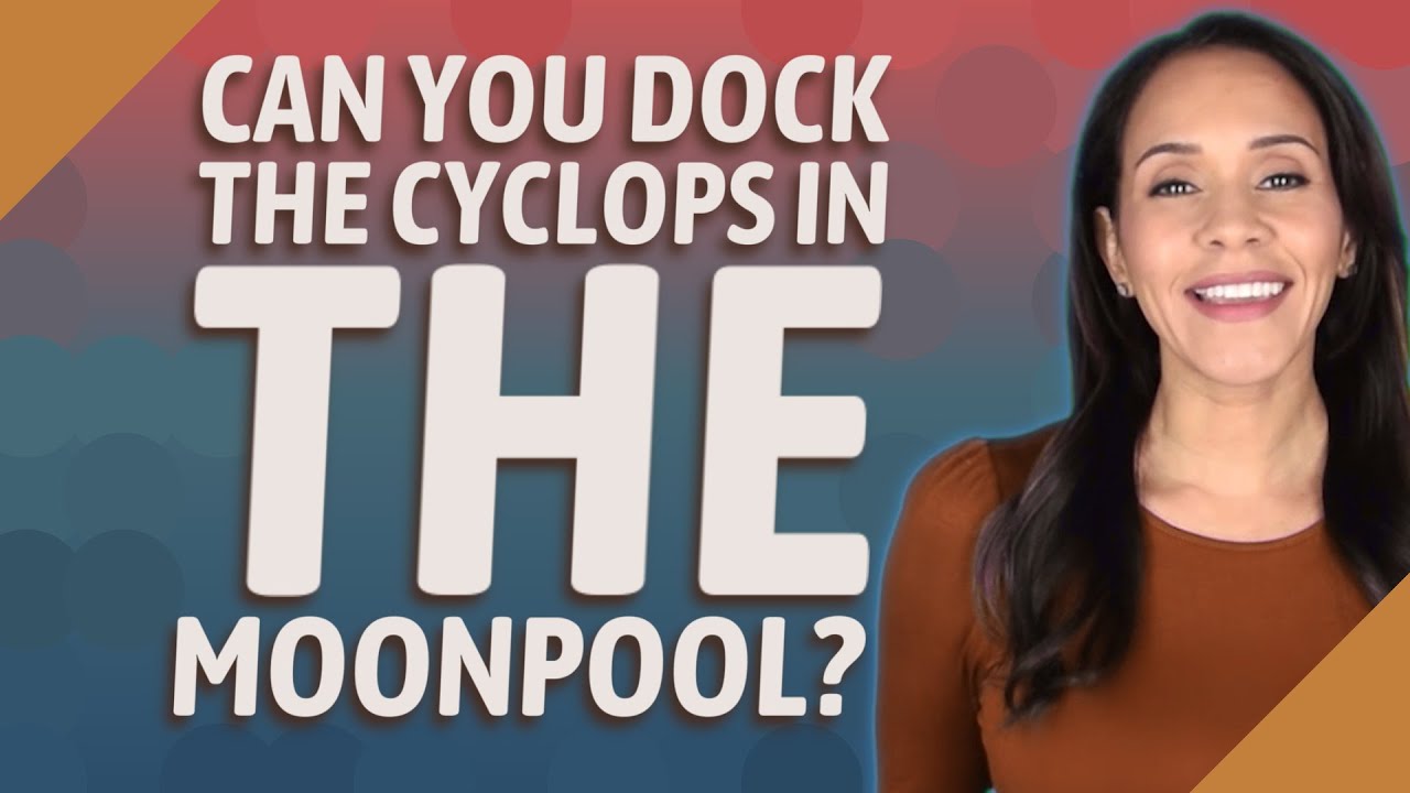 Can you dock the Cyclops in the Moonpool? - YouTube
