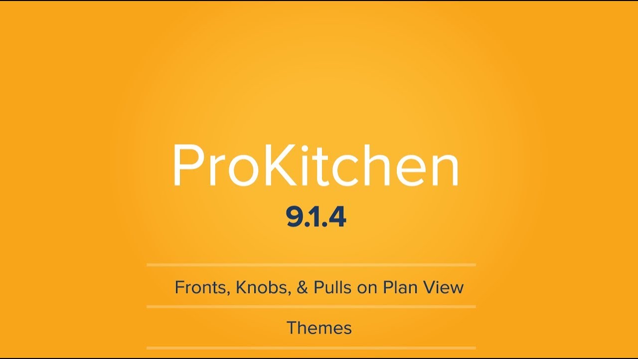 ProKitchen Version 9.1.4 Tutorial - YouTube