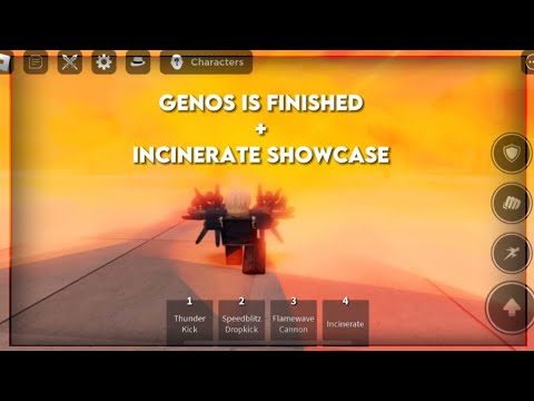 GENOS IS FINISHED + INCINERATE SHOWCASE | Saitama Battlegrounds - YouTube