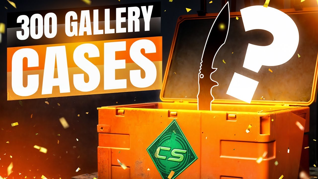 I Opened 300 Gallery Cases... - YouTube