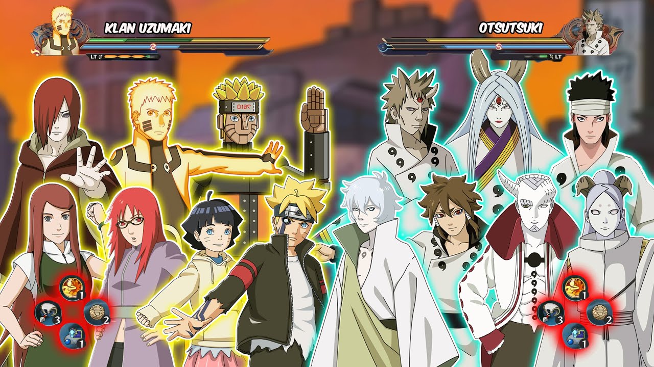 KLAN UZUMAKI VS KLAN OTSUTSUKI | Naruto Storm 4 MOD - YouTube