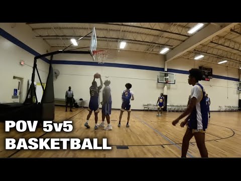 First Person POV Basketball In A REAL Game! - YouTube