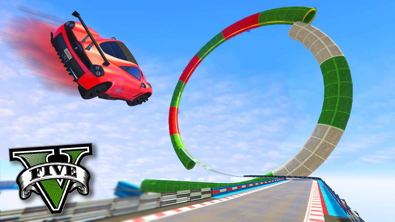 GTA V Online: LOOP + FLIPS INCRÍVEIS com CARROS SUPER!! - YouTube