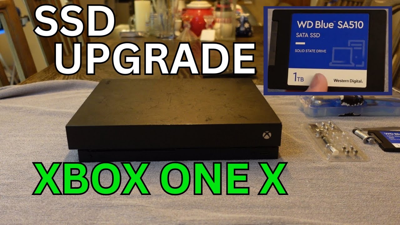 XBox One X Hard Drive Upgrade - YouTube