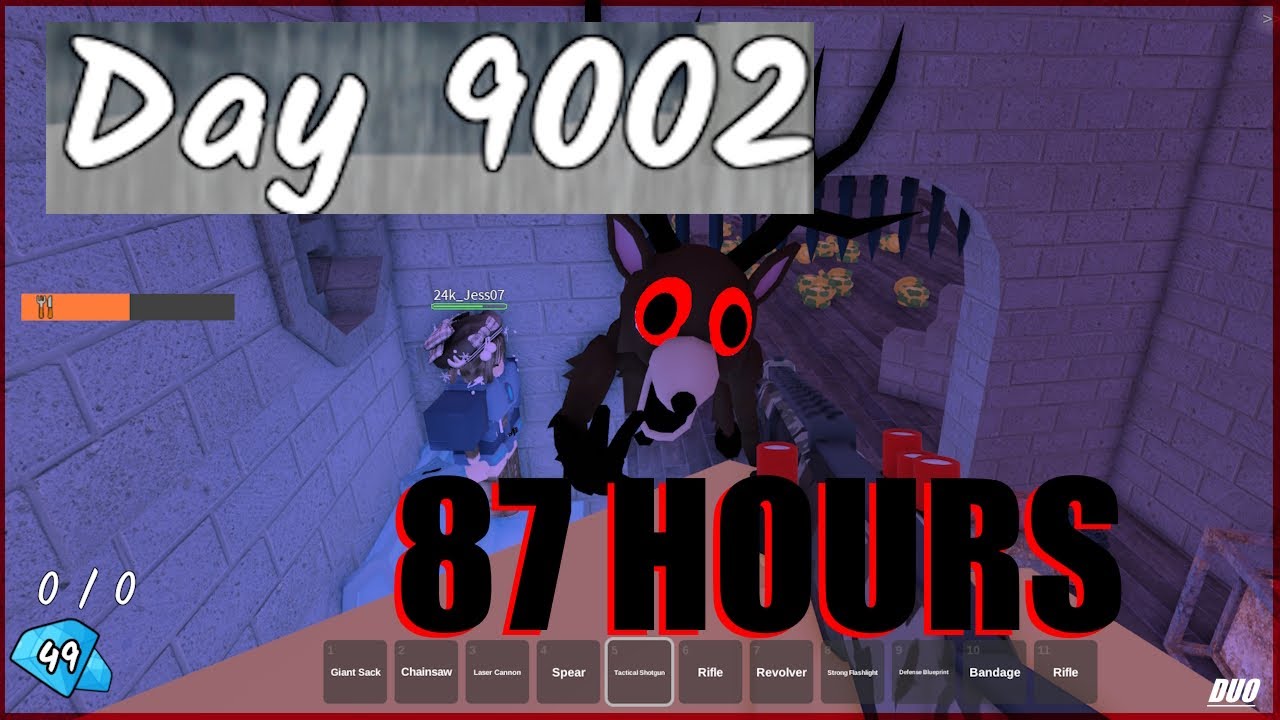 9000 DAYS RECORD RUN | 99 NIGHTS IN THE FOREST - YouTube