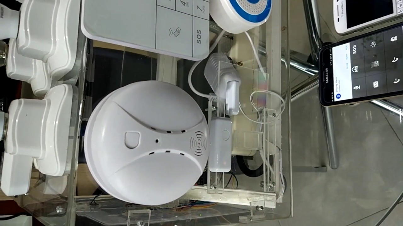 (VSS) System kerja security alaram system - YouTube