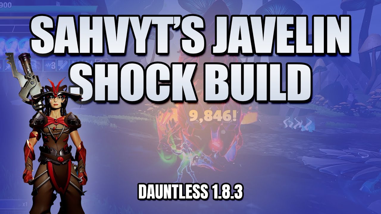 Sahvyt's Javelin Best Shock War Pike Build For Terra Escalations | RAW ...