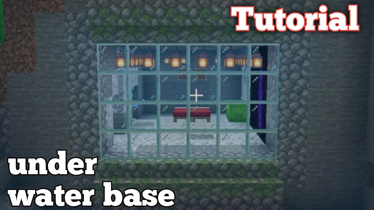 How To Build A Beautiful under water base In Minecraft 😯😮😮 - YouTube