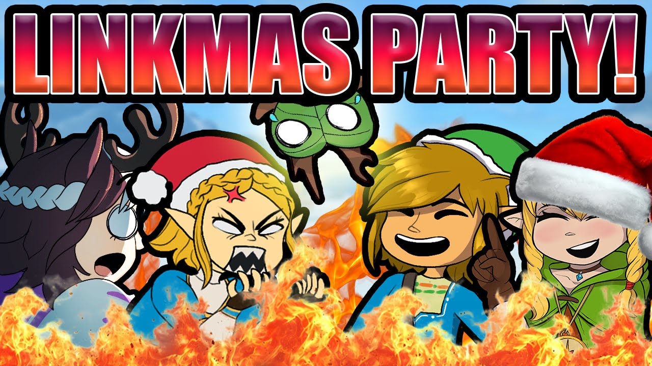 Link Epic Linkmas Party! | Q&A Ft. Linkle, Epona, Link, and a Korok ...
