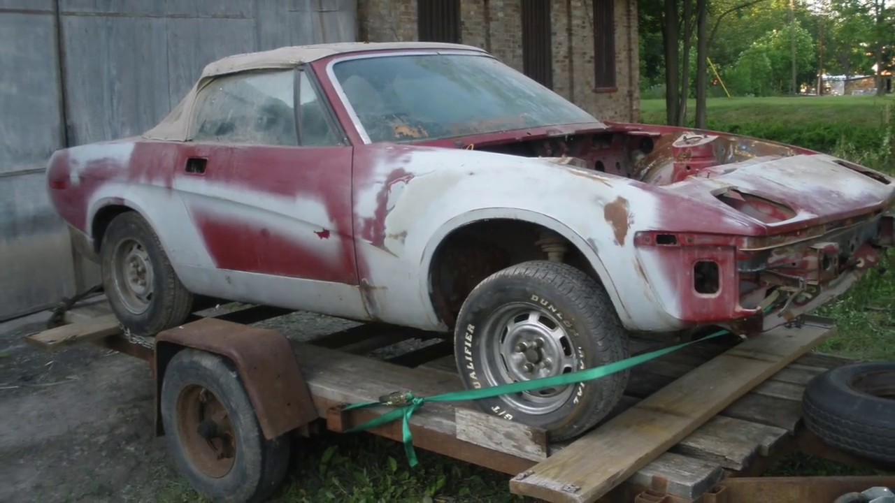 TR7 Restoration Project - Glorious Ruins - YouTube