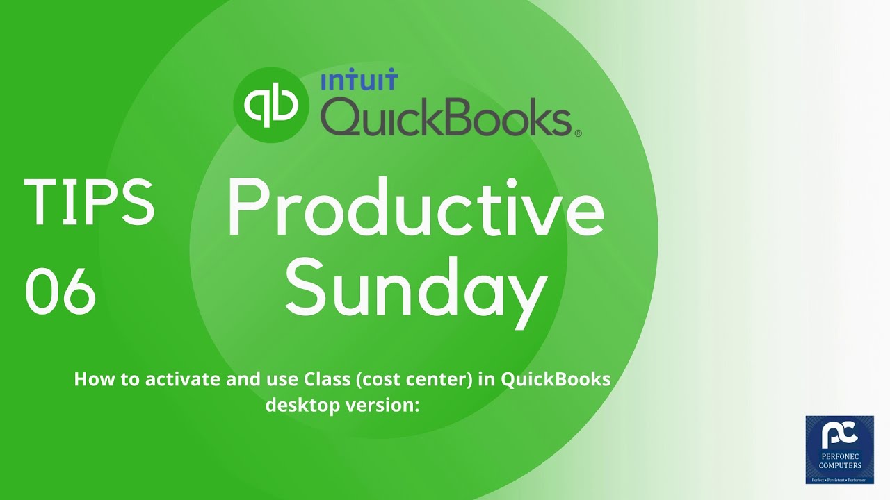 Learn more about "Class in QuickBooks" - how to setup and use Class in ...