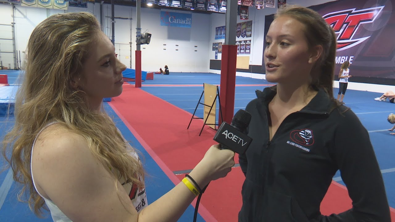 CARLY INTERVIEWS PCT CHEER AND TUMBLE - YouTube