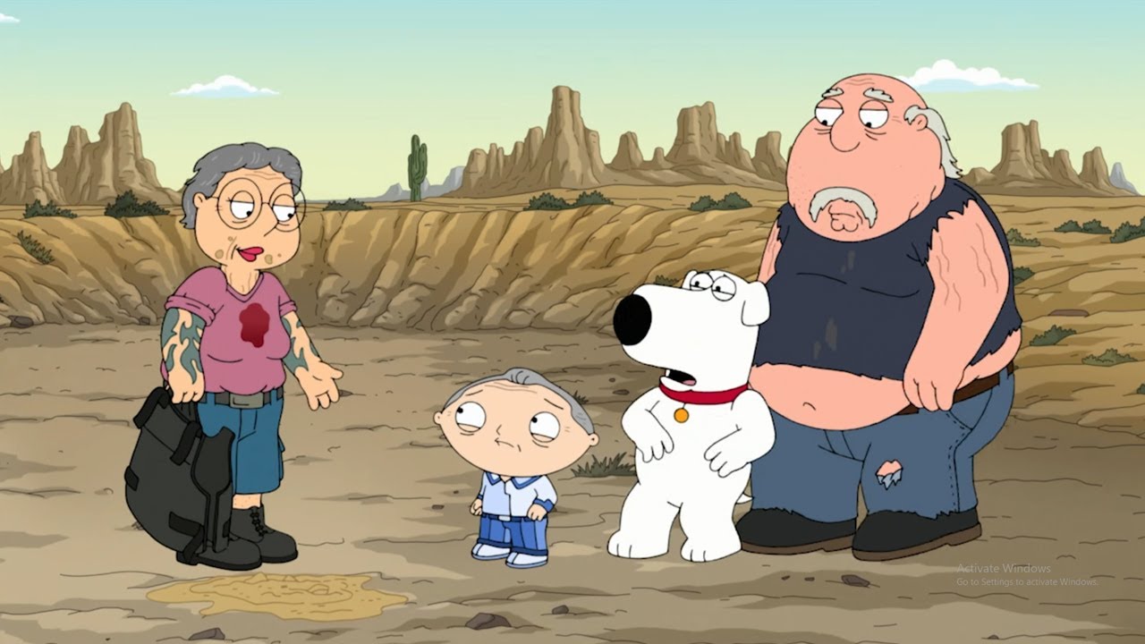 Family Guy S18E13 Rich Old Stewie - The old life of meg and chris - YouTube