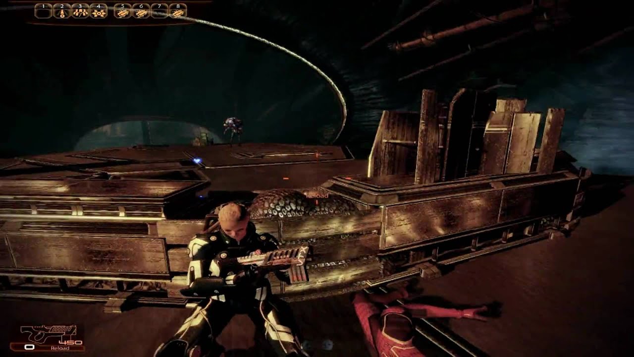 Mass Effect 2: Final boss fight with end Part 1/3 - YouTube