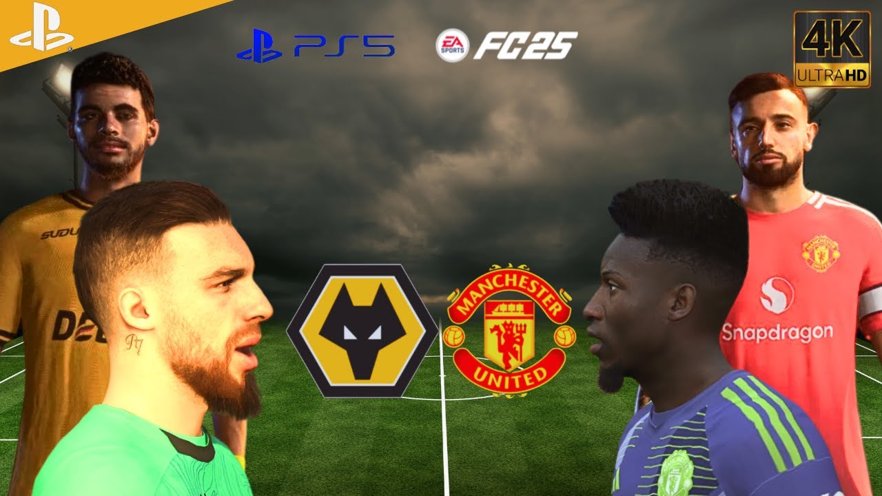 PS5 FC™ 25 | EPL - Wolves vs Manchester Utd | PS5 4K UHD 2160p - YouTube
