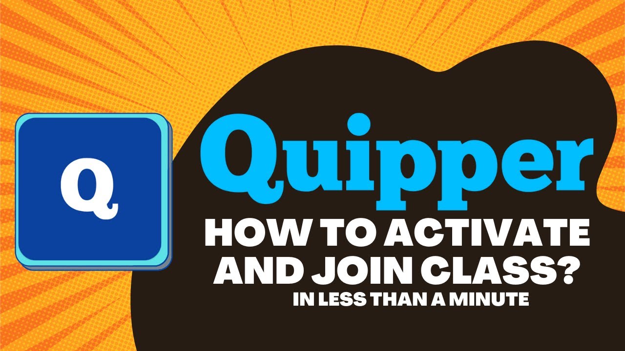 ACTIVATING AND JOINING CLASS IN QUIPPER 2022 (in less than a minute ...