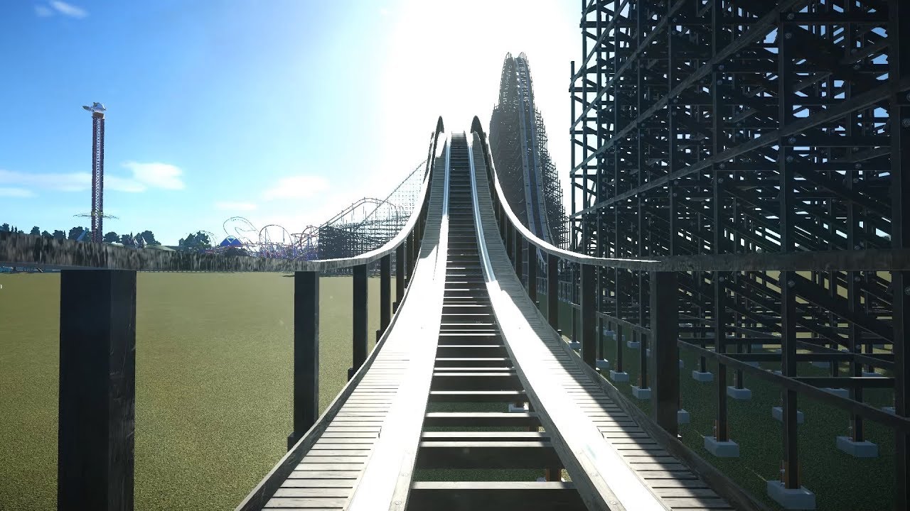 Heide Park Soltau Colossos Planet Coaster - YouTube