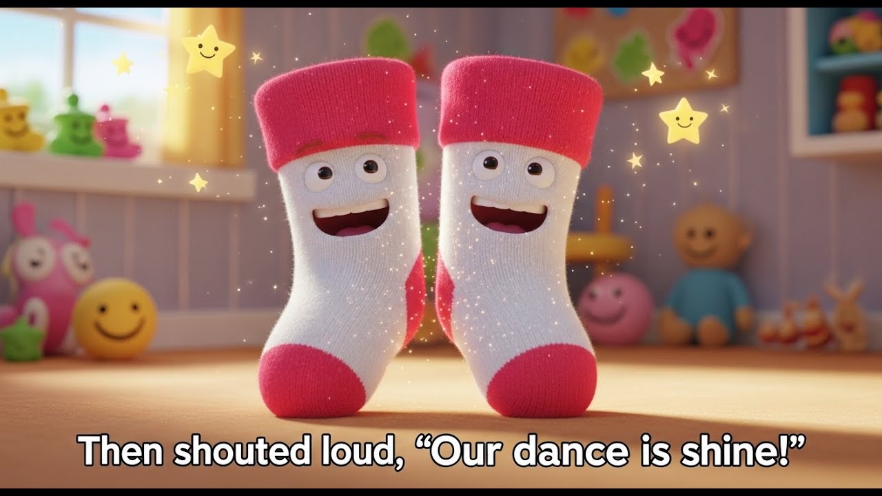 My Socks Learned to Dance | Nursery Rhyme Song for Kids - YouTube