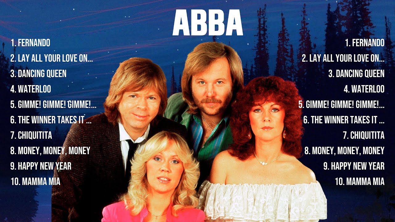 ABBA Top Hits Popular Songs Top 10 Song Collection - YouTube