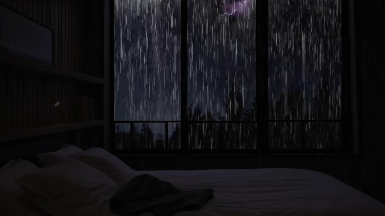 You Need to Sleep Immediately With Heavy Rain To Comfort Your Mind | 3 ...