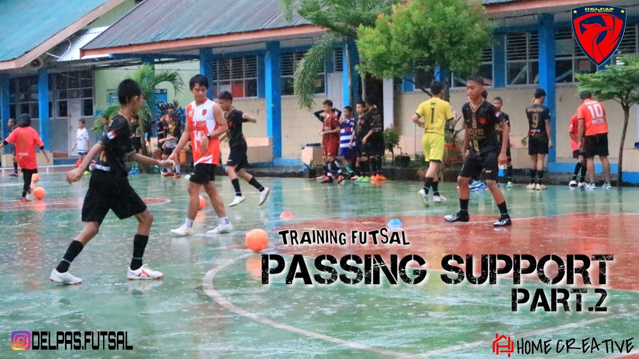 TRAINING FUTSAL - PASSING SUPPORT PART.2 | FUTSAL SCHOOL 2022 - YouTube