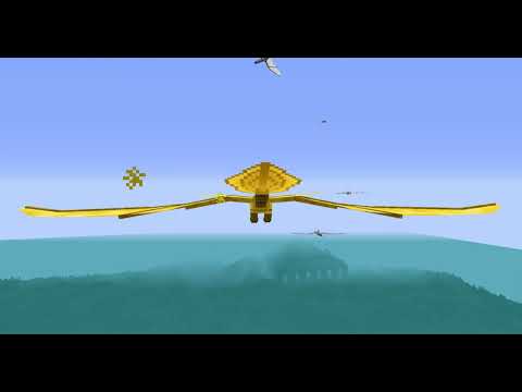 Minecraft 1.1.3 Wyrmroost Testing || Silver Glider AI - YouTube