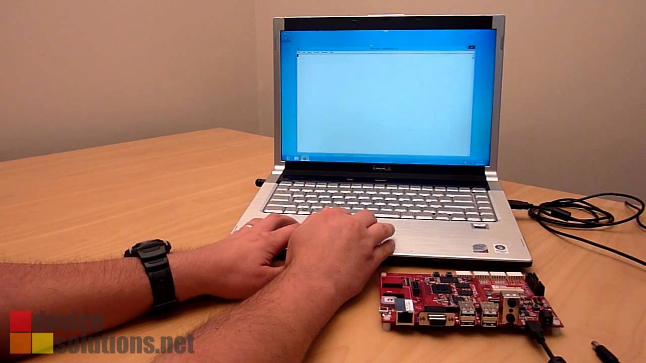Opal i.MX53 Development Kit: Serial Debug - YouTube