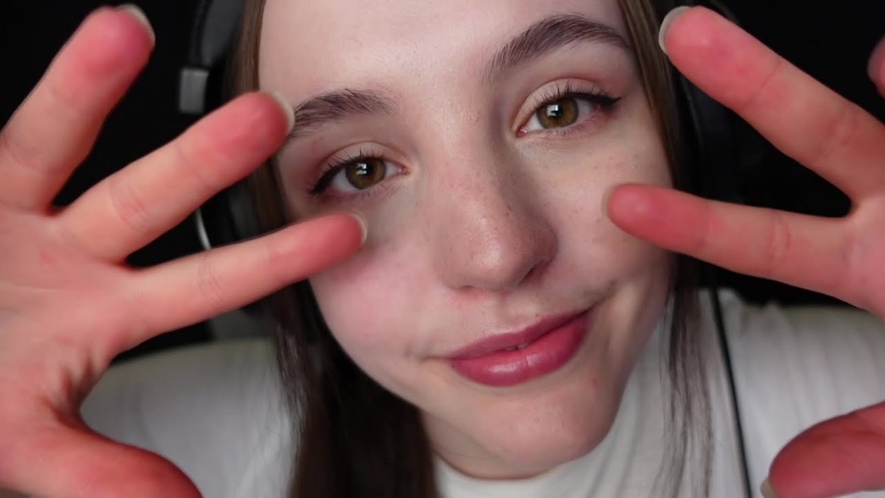 ASMR Purring and Petting the camera 😸💚 - YouTube
