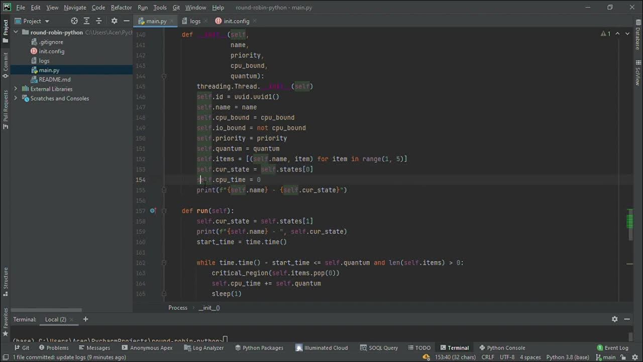 Round Robin Python - YouTube