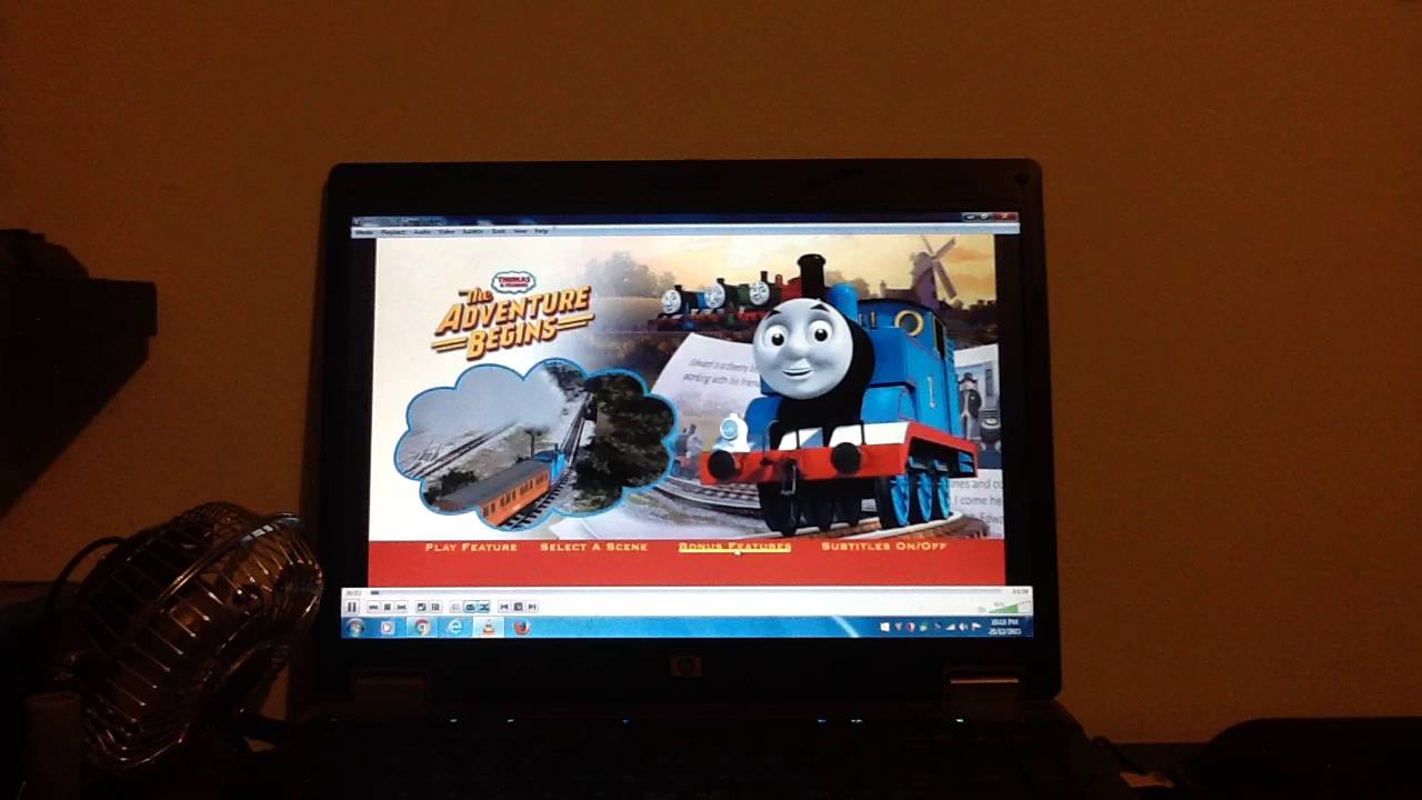 Thomas & Friends the Adventure Begins Movie DVD Menu Walk through - YouTube
