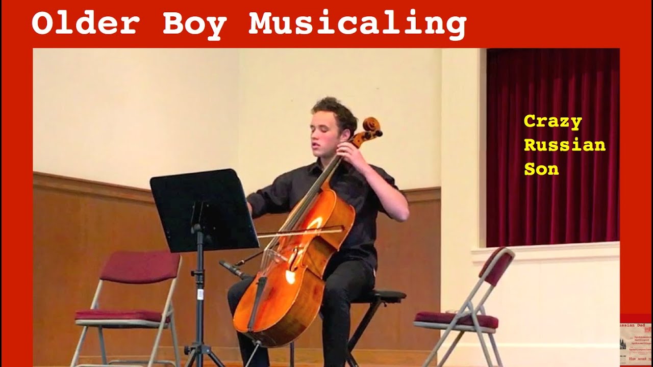 Crazy Russian Son Musicaling On Cello Youtube