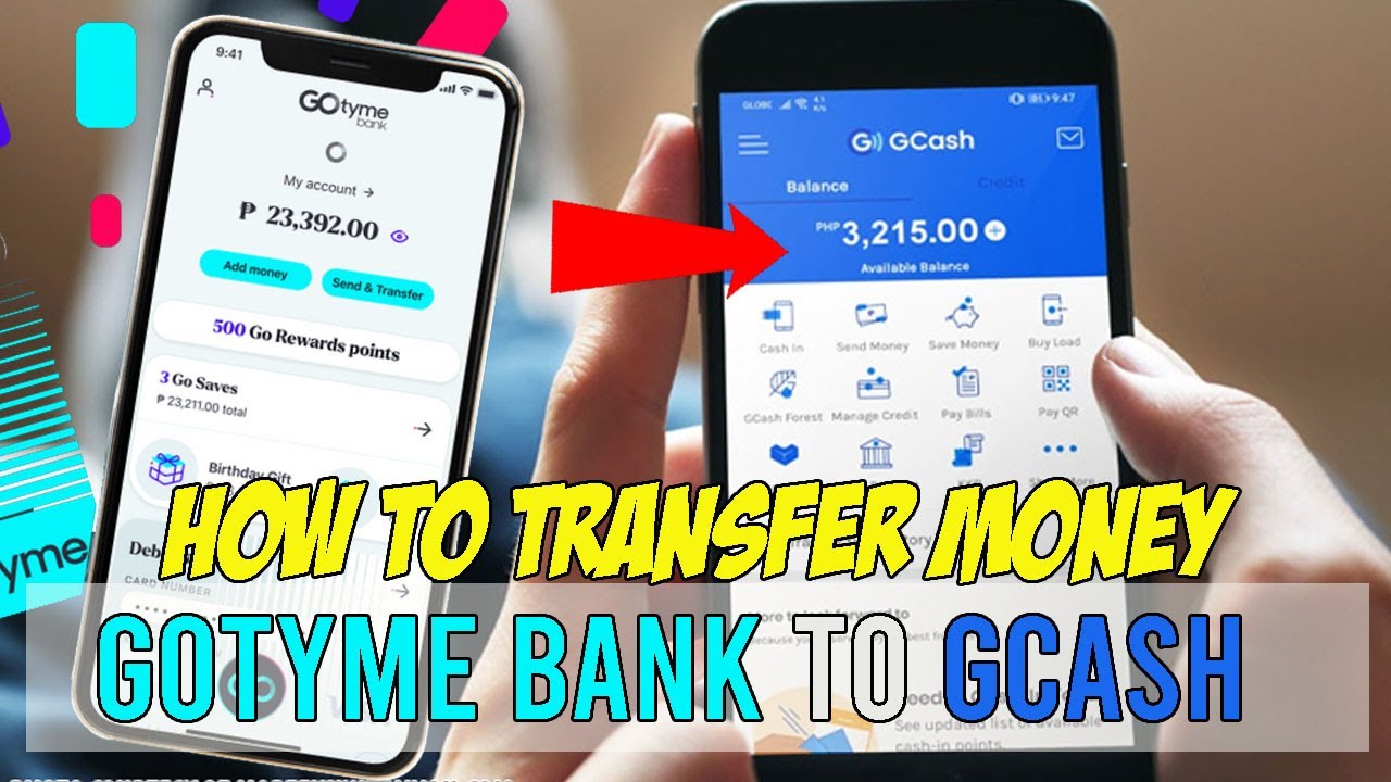 HOW TO TRANSFER MONEY FROM GOTYME BANK TO GCASH WALLET? - YouTube